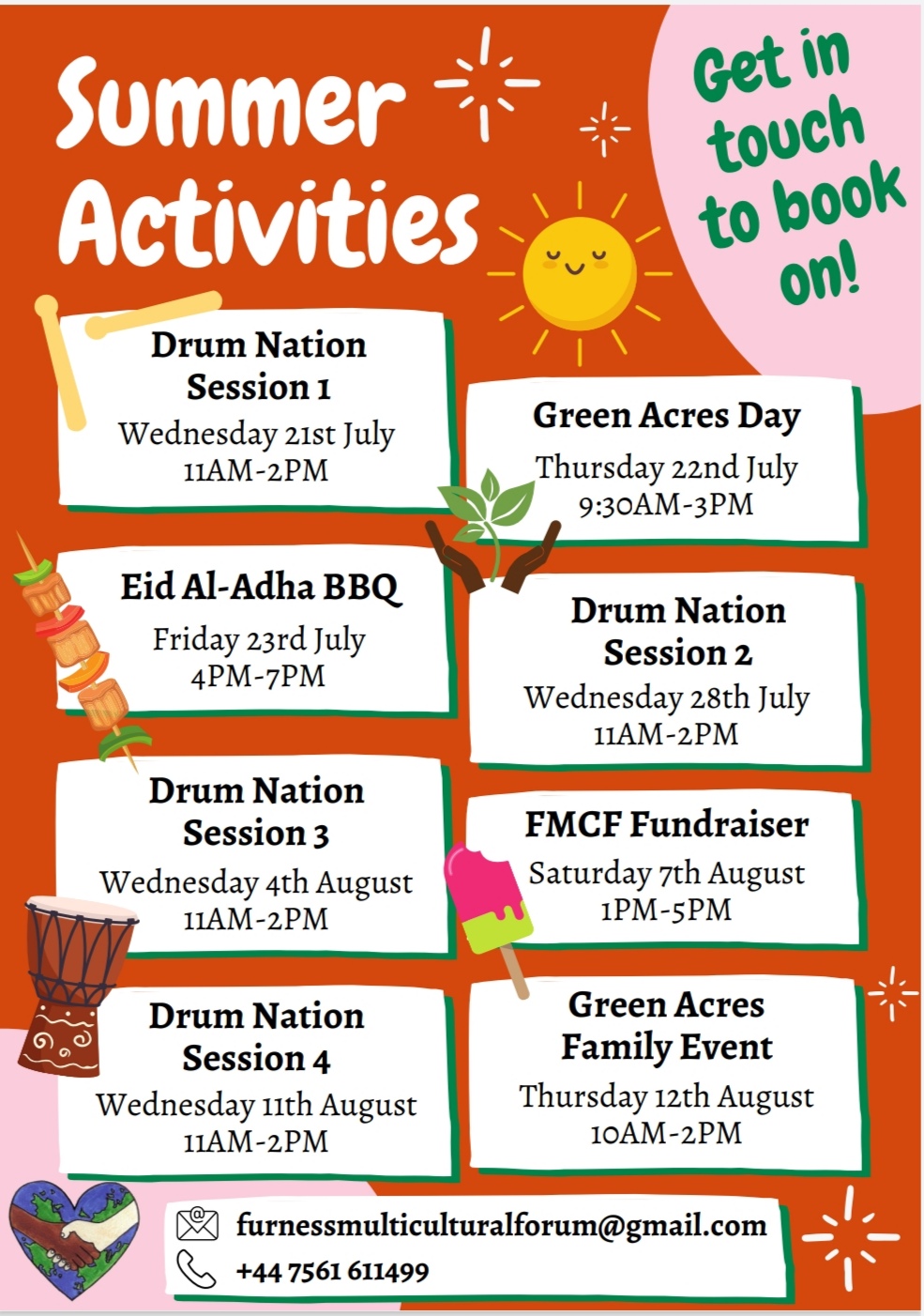 Summer Activities with Furness Multicultural Forum – Victoria Academy